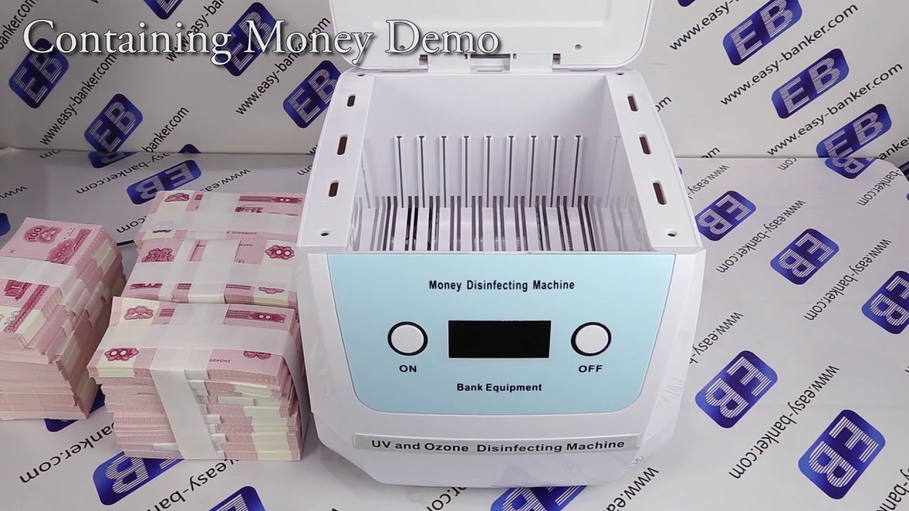DC 40 Money Disinfecting Machine - YouTube