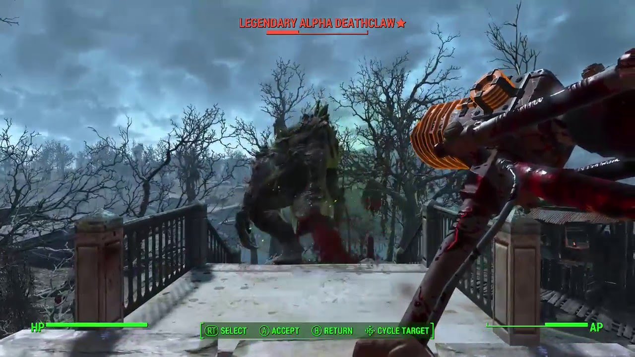 Fallout 4: Legendary Deathclaw Needs a Doctor - YouTube