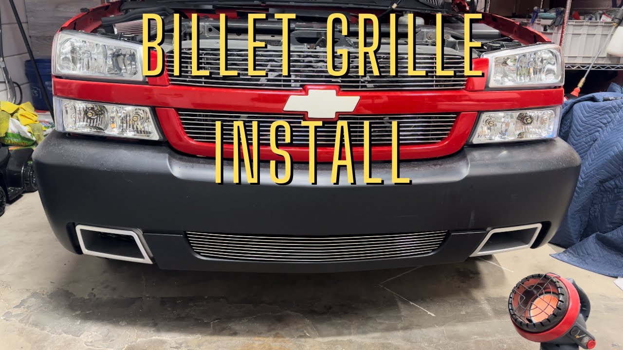 BILLET GRILLE INSTALL! - YouTube