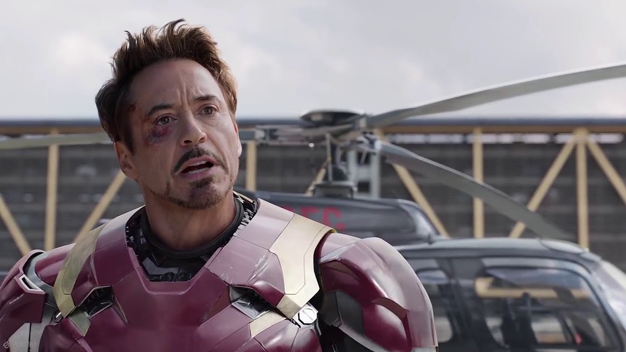Airport Argument Scene Captain America Civil War 2016 IMAX Filmic Box ...
