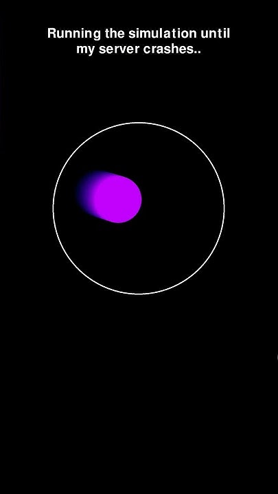 Ball bouncing simulation #adhd #music #code #space #python #physics #simulations #memes #science ...