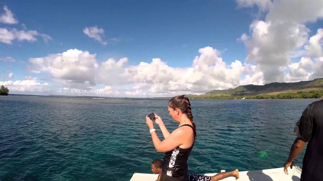 Diving Off Boat 24 JAN 15 - YouTube