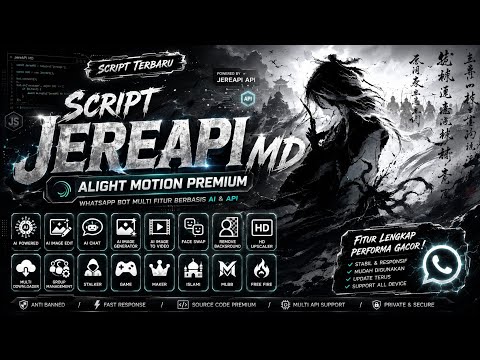 SC BOT WA MD TERBARU || TOOLS BANYAK || MENU FAKE || ON 24 JAM || NO ENC || ANTI DELAY 