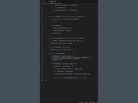 The Matrix effect in C# #coding #csharp #thematrix - YouTube