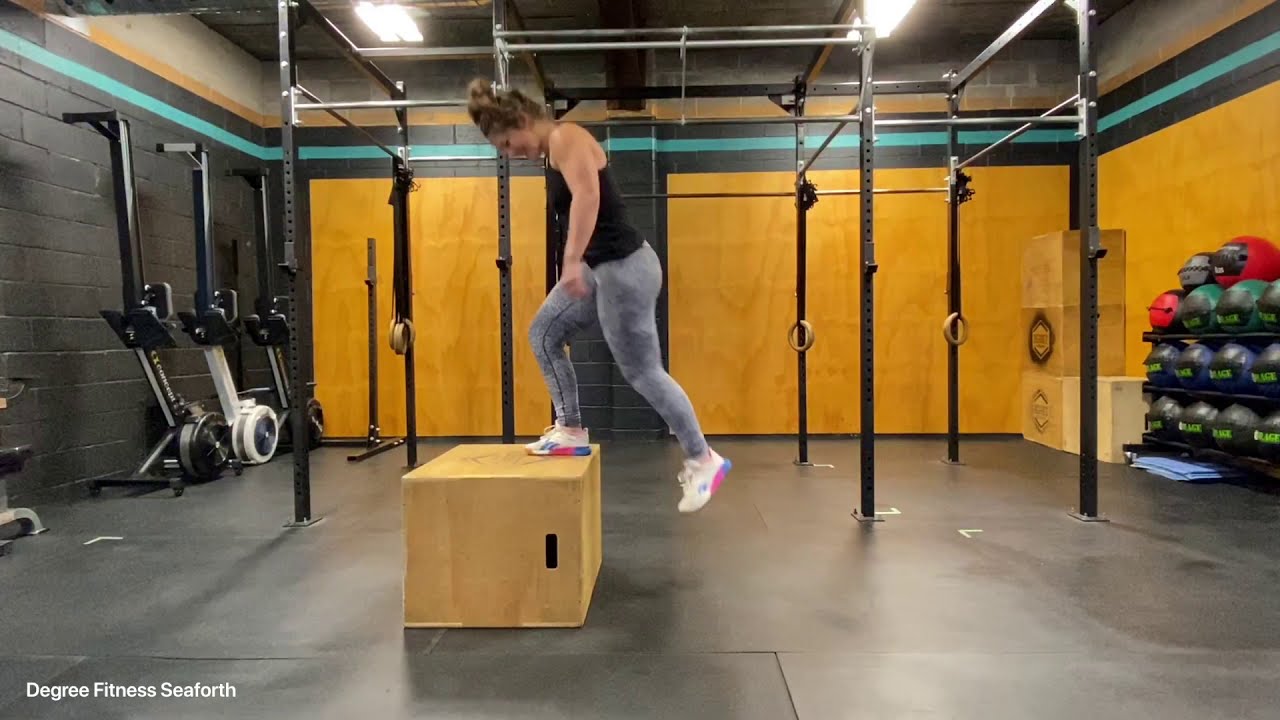 Burpee Box Step Up - YouTube