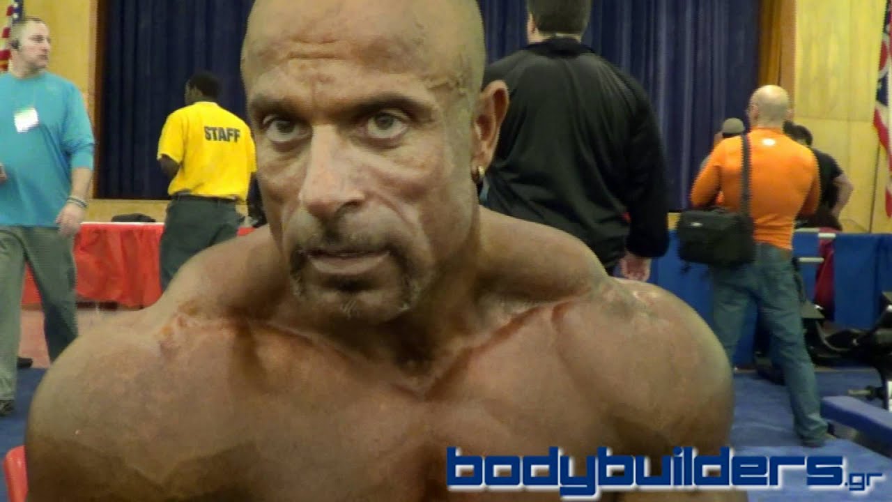 2012 Arnold Classic - Michael Kefalianos Interview Backstage - YouTube