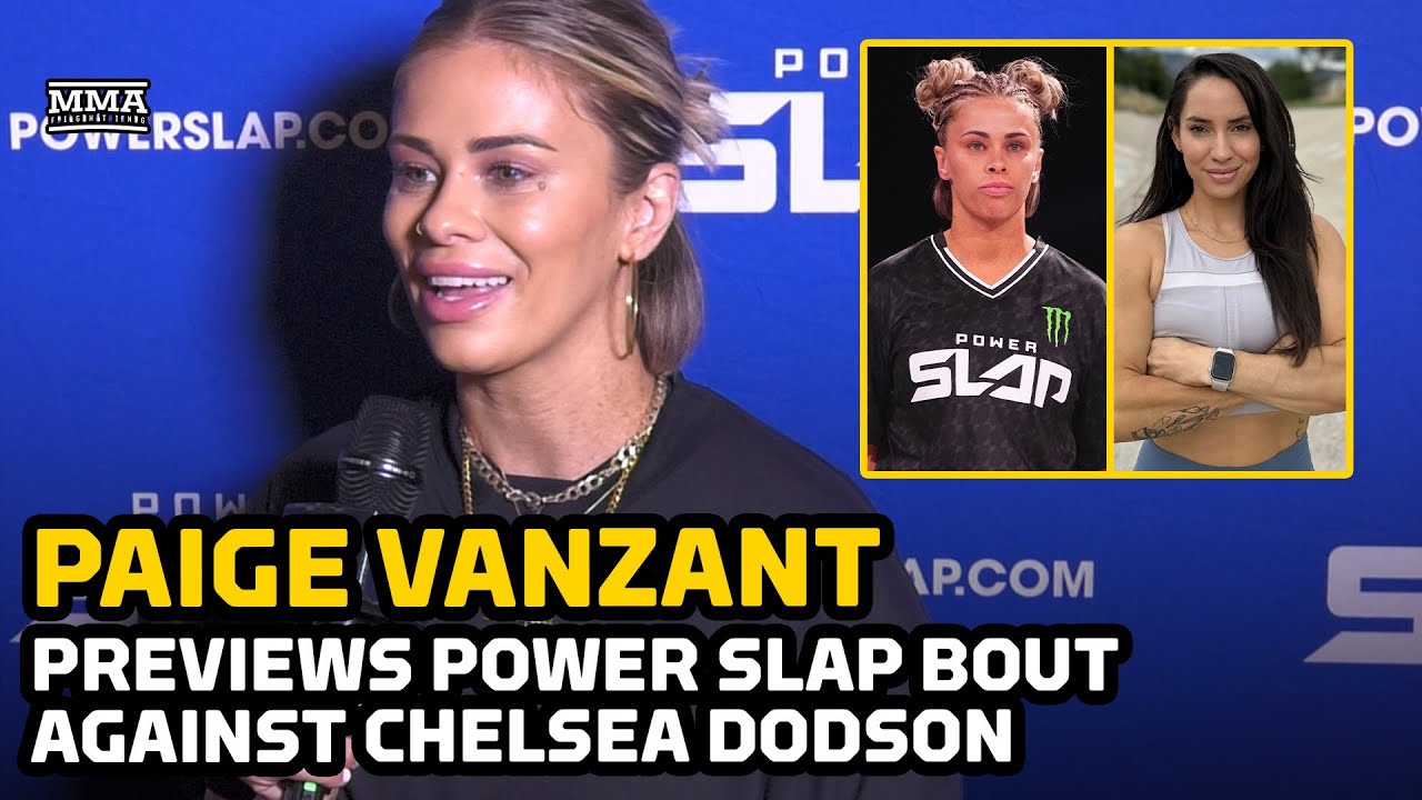 Paige VanZant Explains Why She Has to Use Left Hand for Power Slap ...