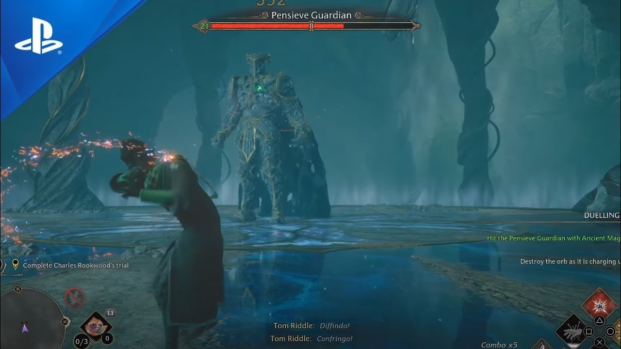 Defeating the Pensieve Guardian in Hogwarts Legacy - A Detailed Guide ...