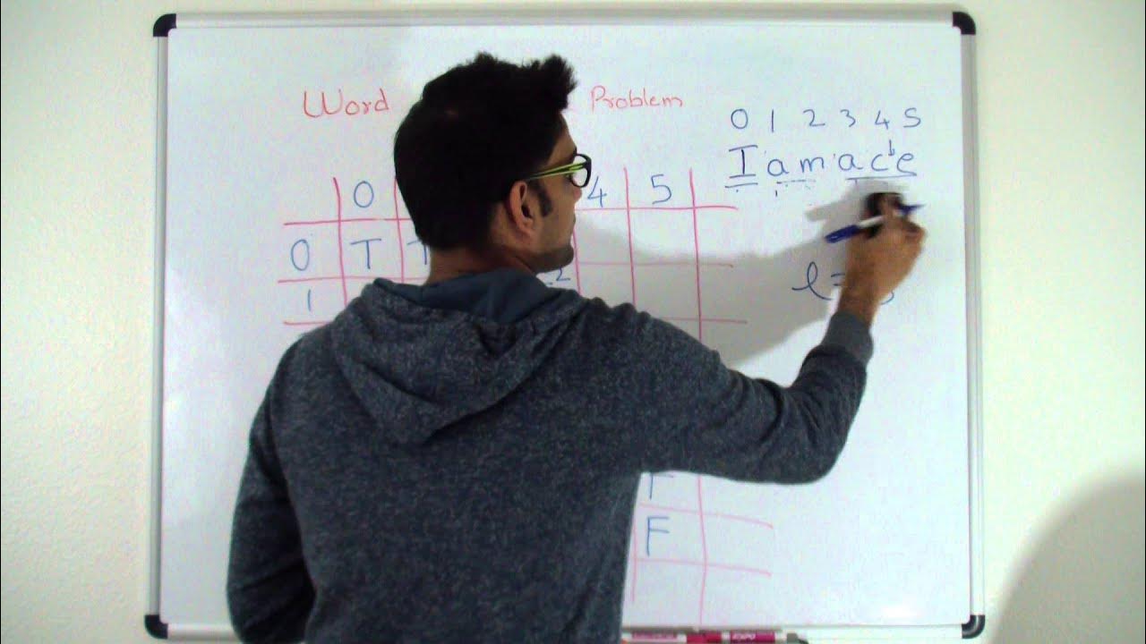Word Break Problem Dynamic Programming - YouTube