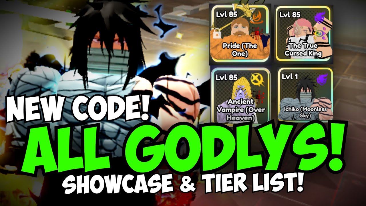 [NEW RR CODE] All Godlys & Ichigo Showcase! Best Godly in Anime Last ...