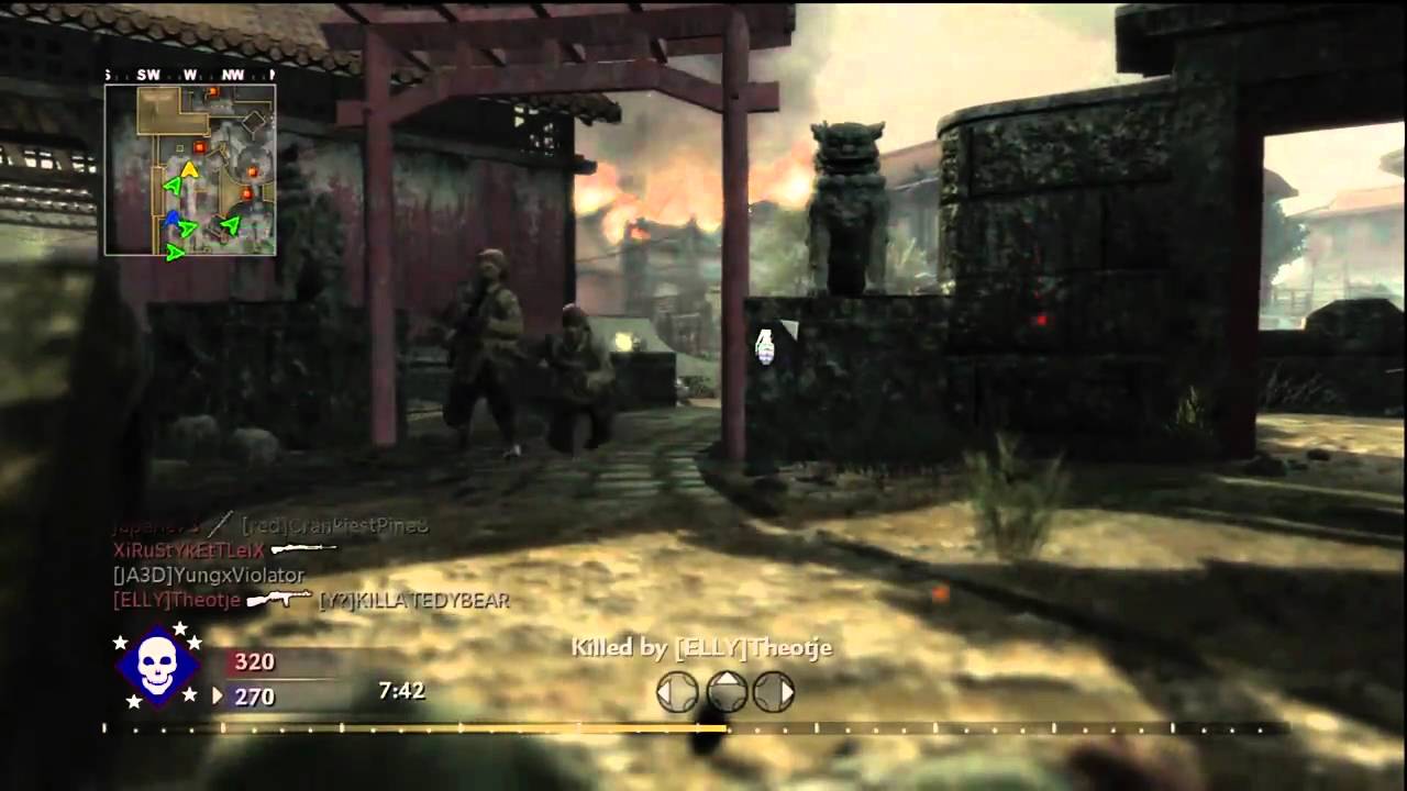 Call Of Duty World at War Team Deathmatch on Courtyard *HD* - YouTube