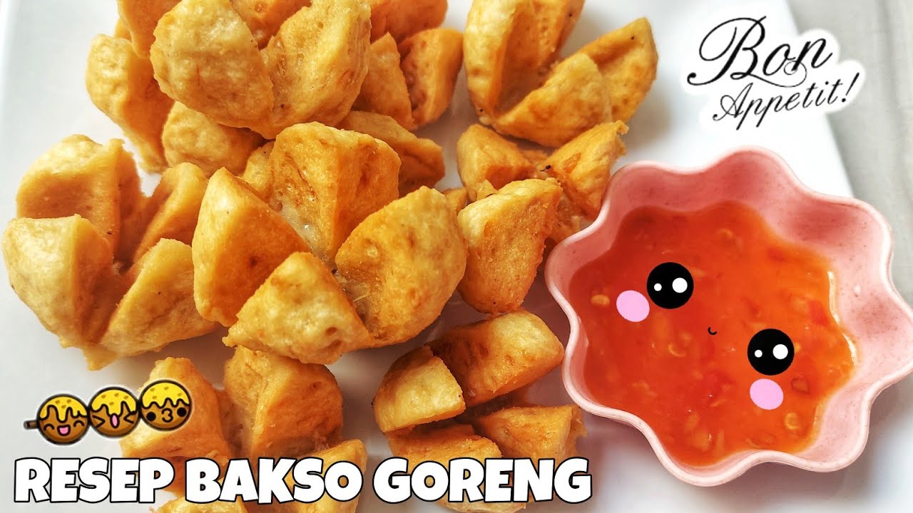 Resep Bakso Goreng Mekar - YouTube
