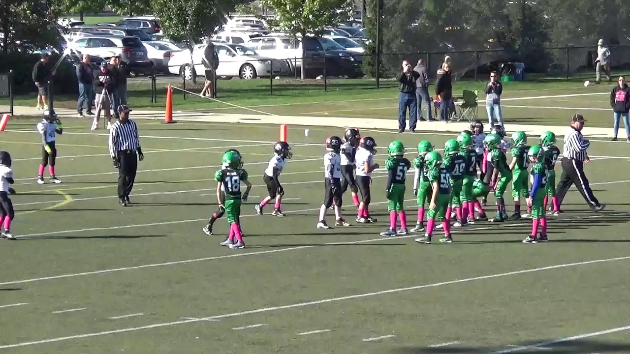 Garrett Reese #8 on the QB sweep left - YouTube