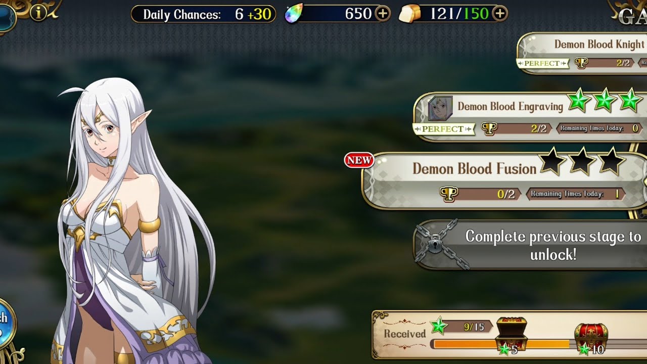 Langrisser Mobile - All Zerida's Gate of Fate Missions (Part 2) - YouTube