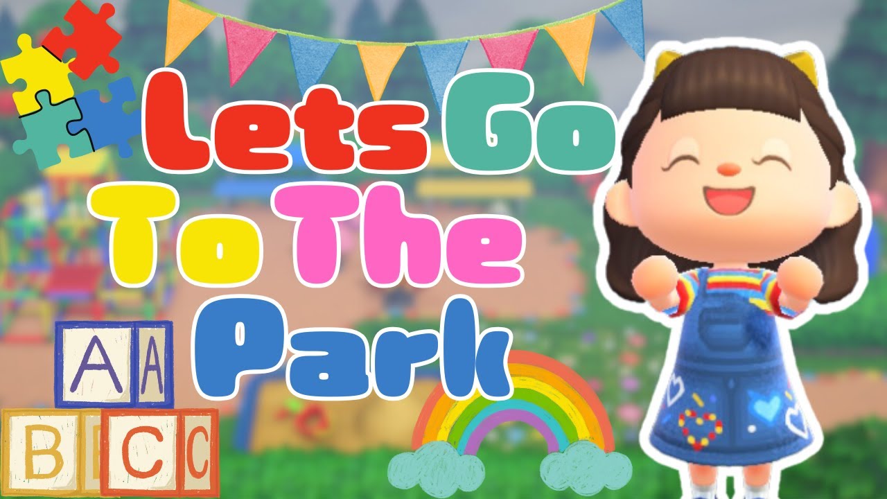 Lets go to the Park | Kidcore Island | Animal Crossing New Horizons ...