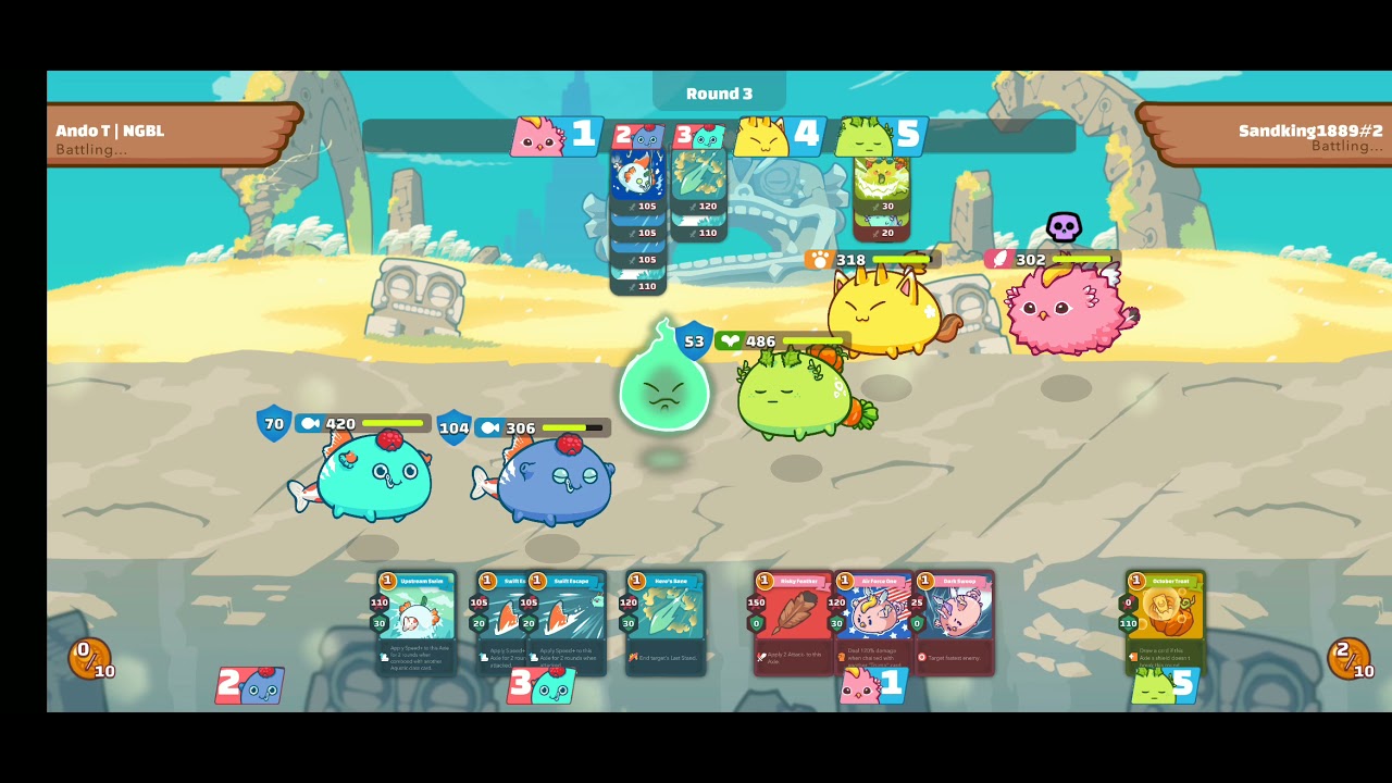 AAP GAMEPLAY / AXIE INFINITY - YouTube
