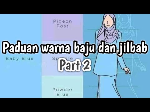 Paduan warna baju dan jilbab terkece menginspirasi