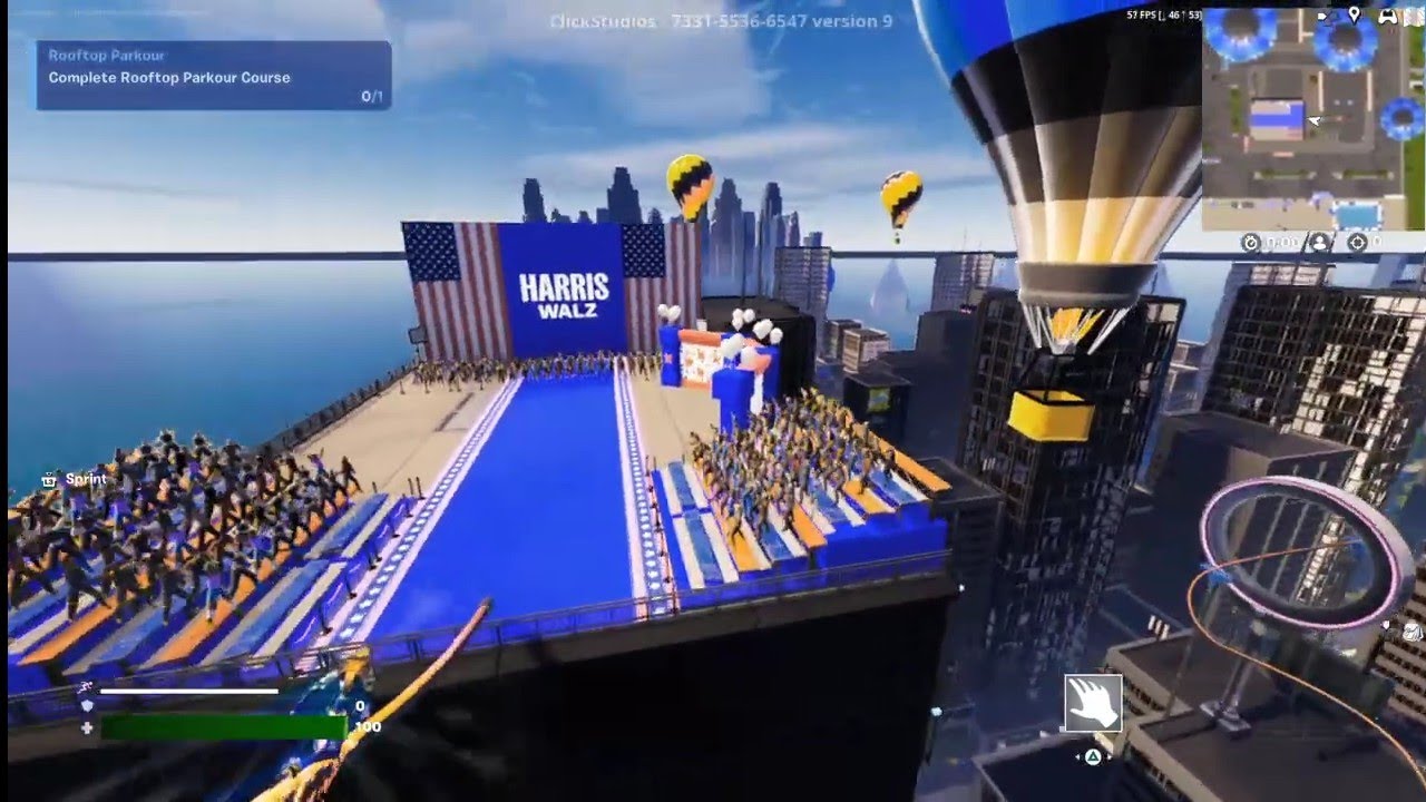 [!SUBSCRIBE🎃]!(FULL) 🤯KAMALA HARRIS IN FORTNITE!?!?! (FREEDOM TOWN, USA ...