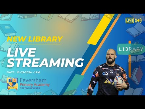 Feversham Primary Academy New library opening - YouTube
