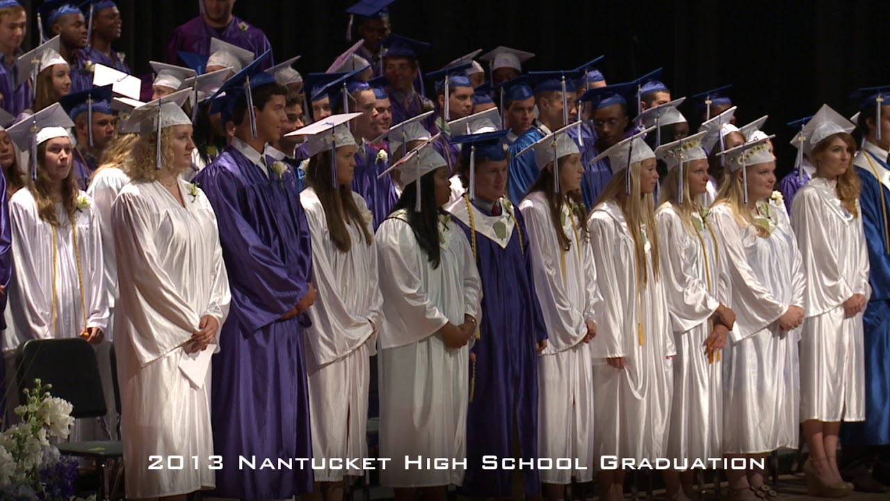 Nantucket High School Graduation 2013 - YouTube
