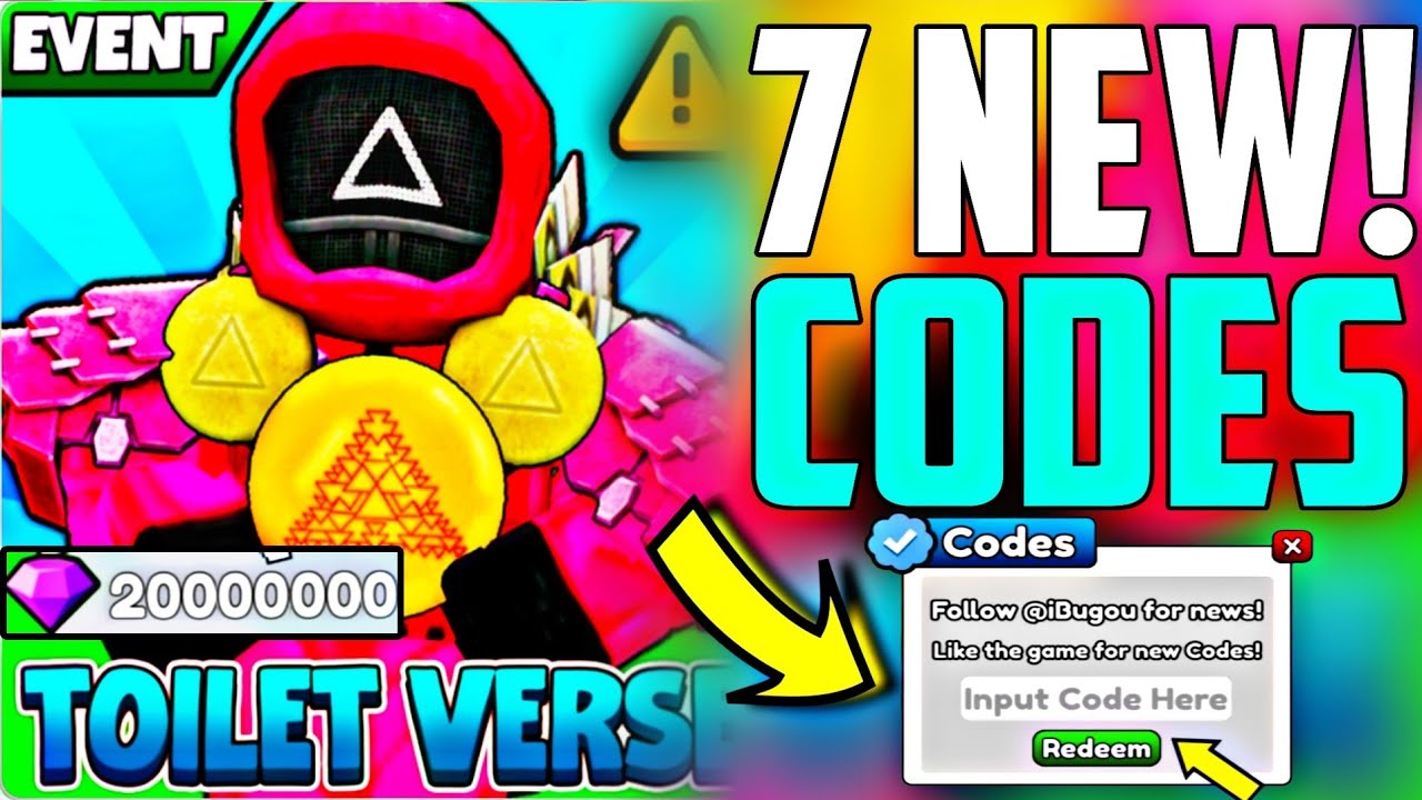 ALL *NEW* WORKING CODES FOR TOILET VERSE TOWER DEFENSE IN ROBLOX CODES ...