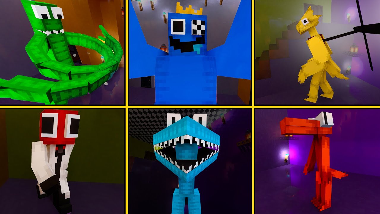 [Release] New RAINBOW FRIEND CHAPTER 2 in Minecraft - Roblox RF - ADDON ...