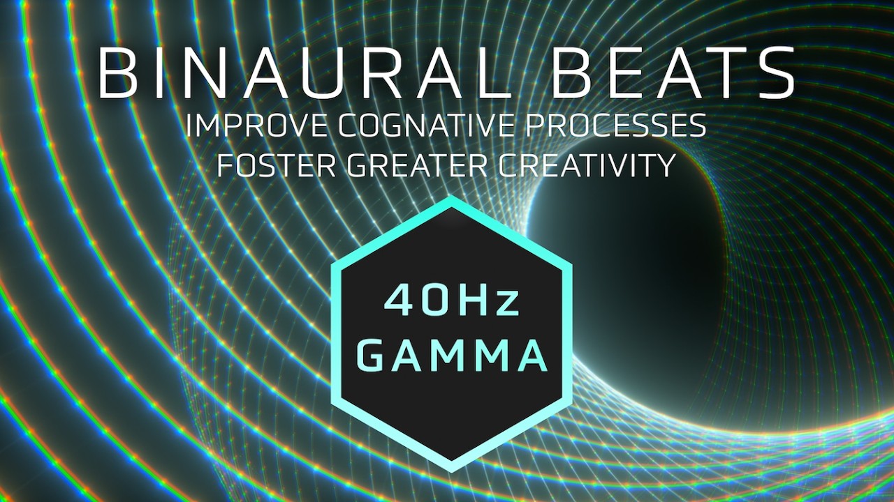 SUPERCHARGE your Creativity // 40 Hz Gamma Binaural Beats for Focus ...