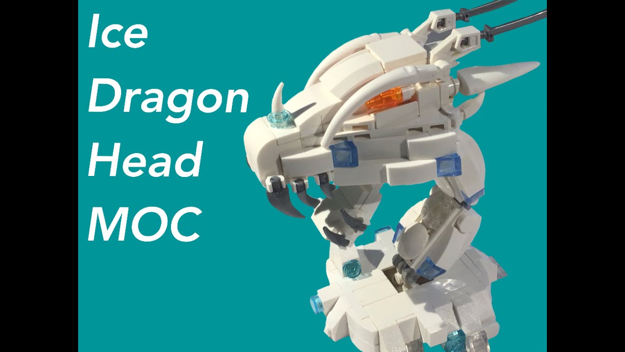 Ice Dragon Head MOC - YouTube