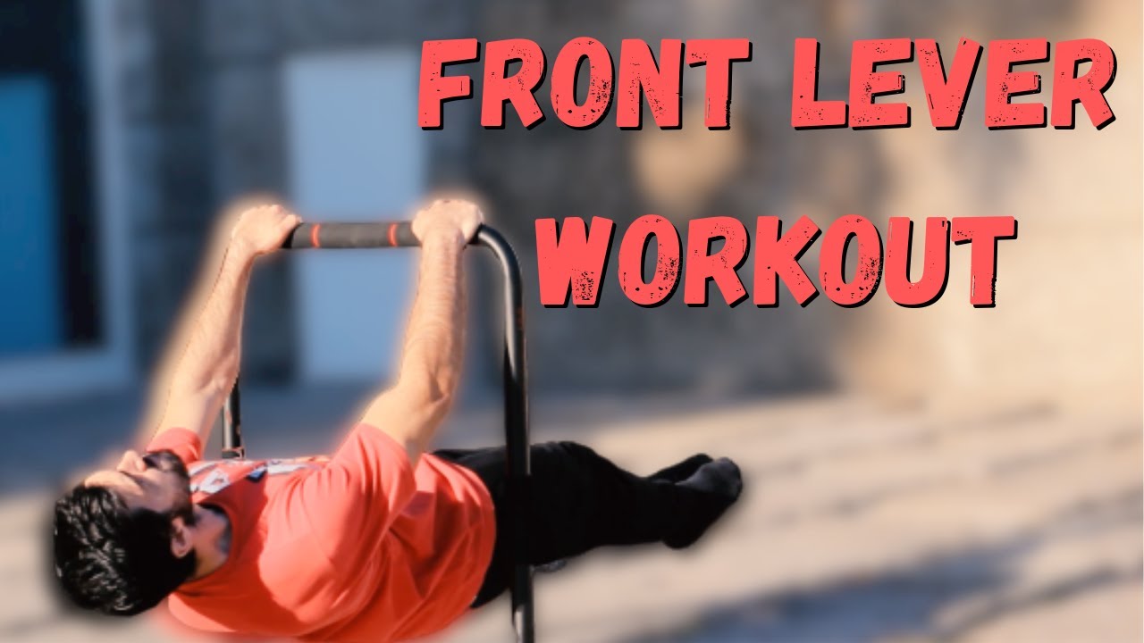 FRONT LEVER WORKOUT AT HOME [NO BANDS] - YouTube