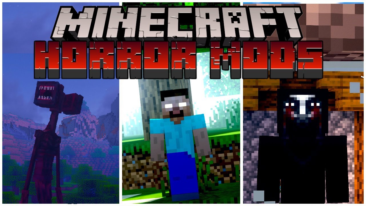 TOP 5 HORROR Mods that turn Minecraft into a NIGHTMARE! - YouTube