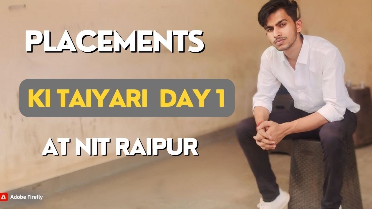 Nit raipur placement#iit #nitraipur - YouTube
