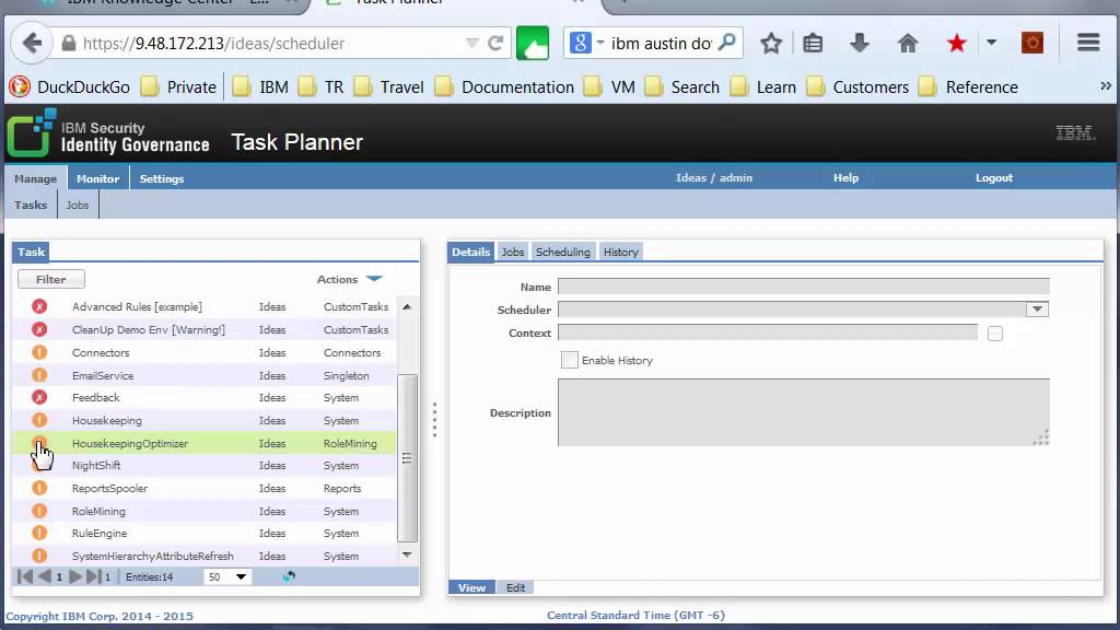 IBM Security Identity Governance 5.1.1 - Scheduler Fix - YouTube