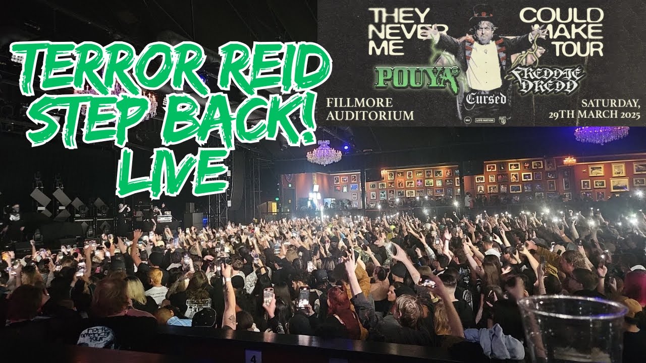 TERROR REID - STEP BACK! - LIVE - DENVER, CO 3/29/25 - [HQ AUDIO] [4K ...