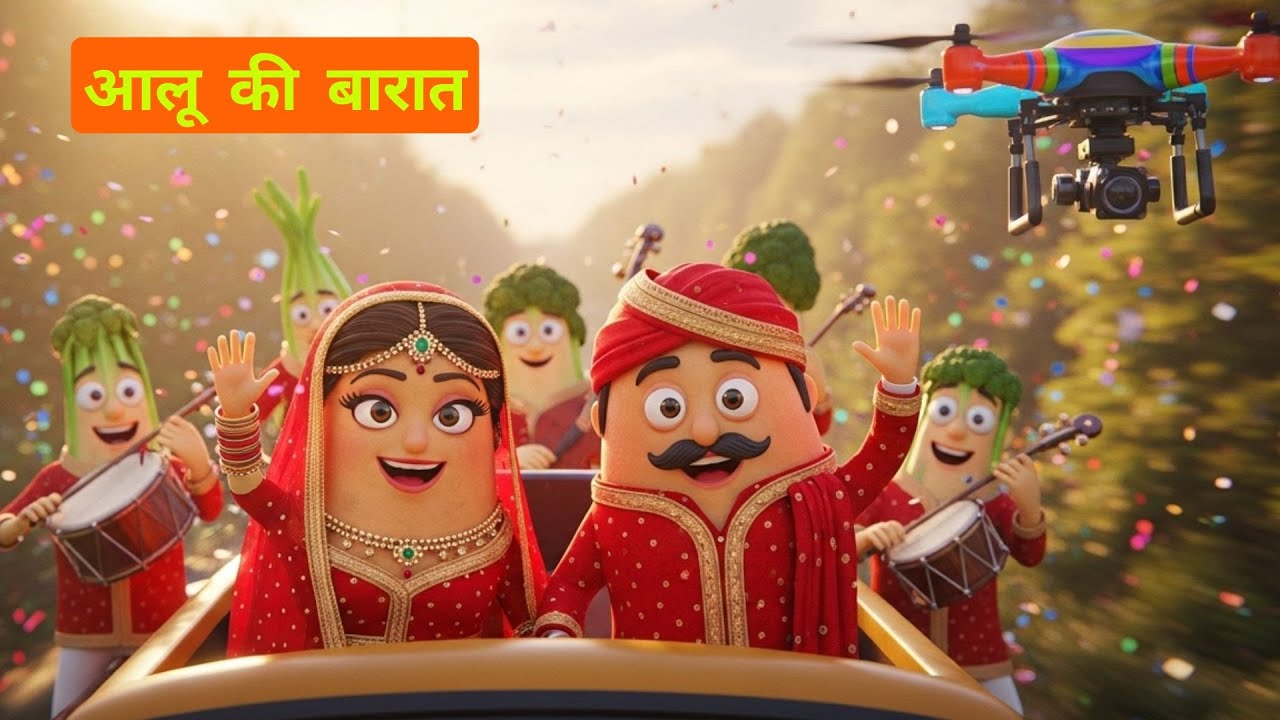 Aalu Ki Barat | Kids Hindi | Hindi Cartoon Video | आलू की बारात - YouTube