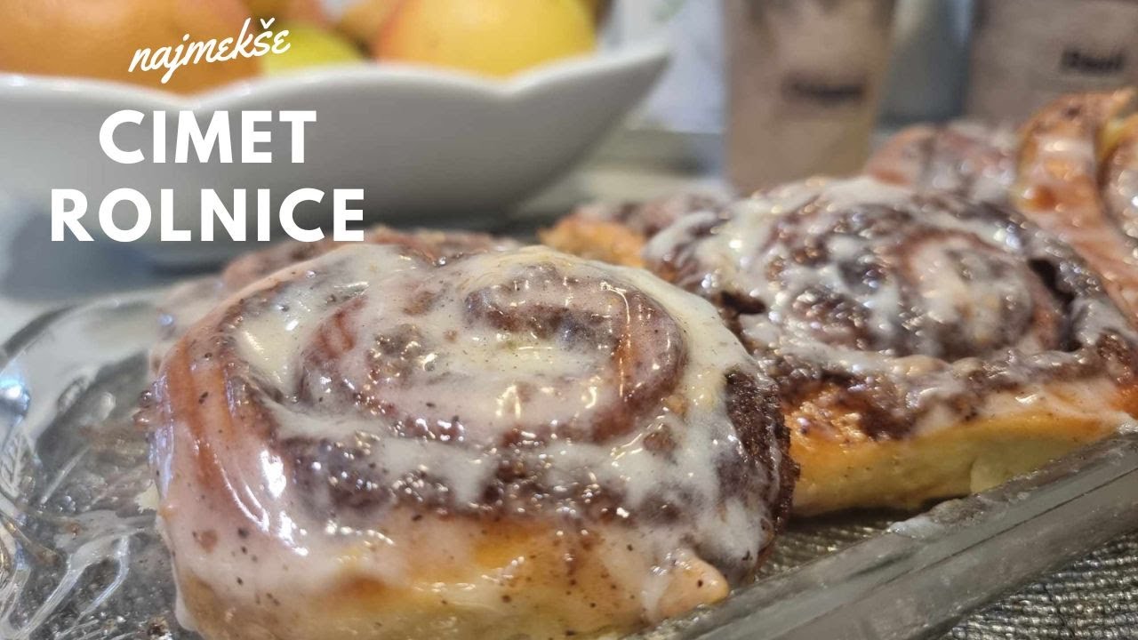 Najljepše i Najmekše Cimet Rolnice | Recept koji morate probati! - YouTube