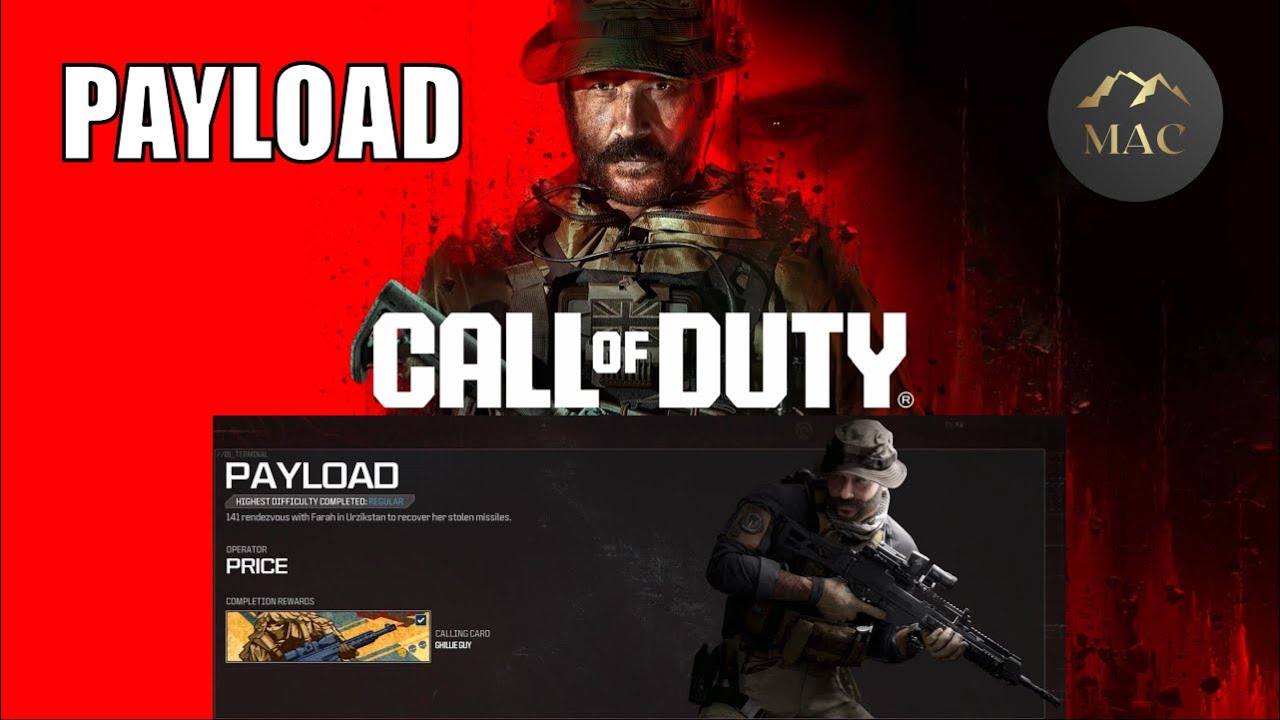 COD MWIII - Campaign Mission 4 - Payload - YouTube