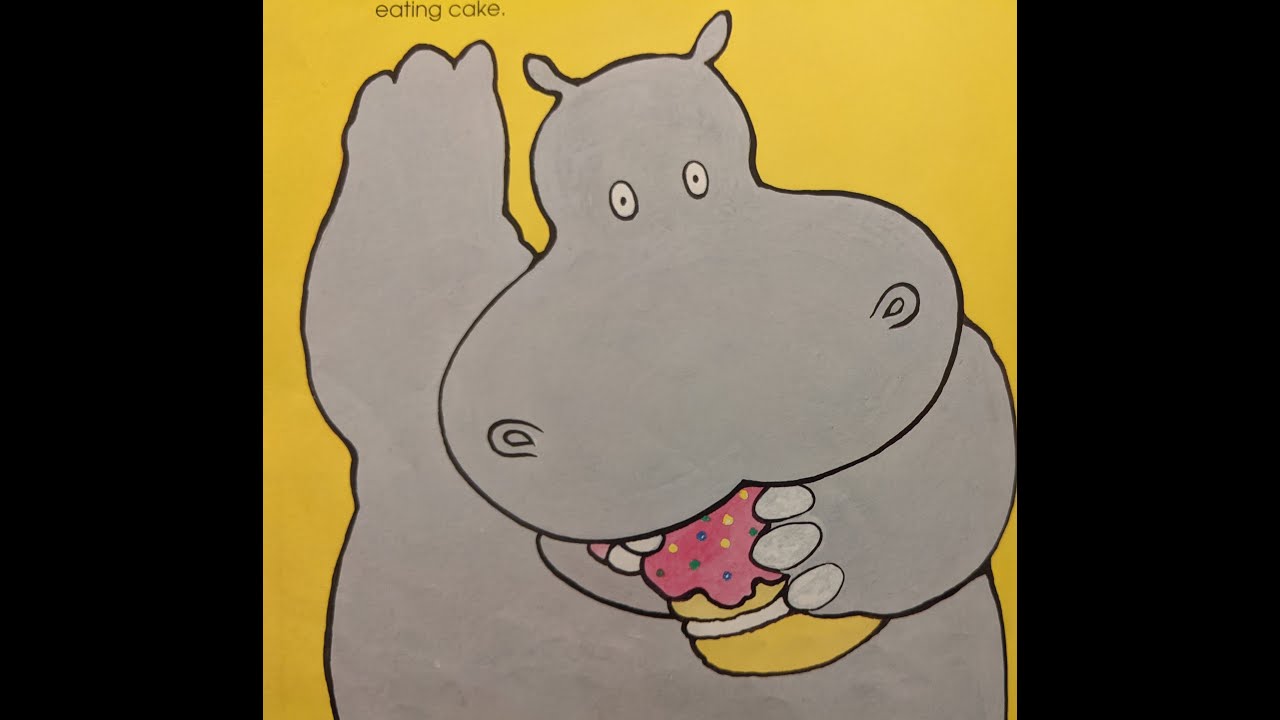 Look, There's a Hippopotamus in the Playground Eating Cake - Hazel ...