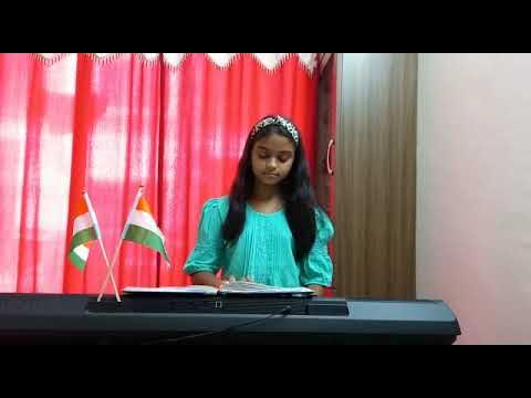 Jana Gana Mana (National Anthem) Key Board || Ahana Saha - YouTube