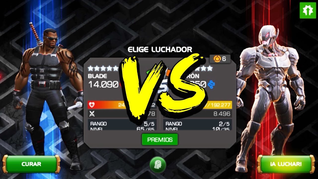ACTO 5: ULTRON CLÁSICO vs BLADE | A poco para Terminar - Marvel Contest ...