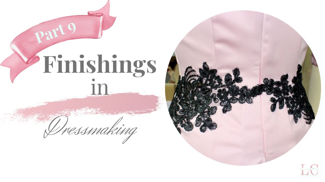 Finishing Touches To A Basic Shift Dress - YouTube