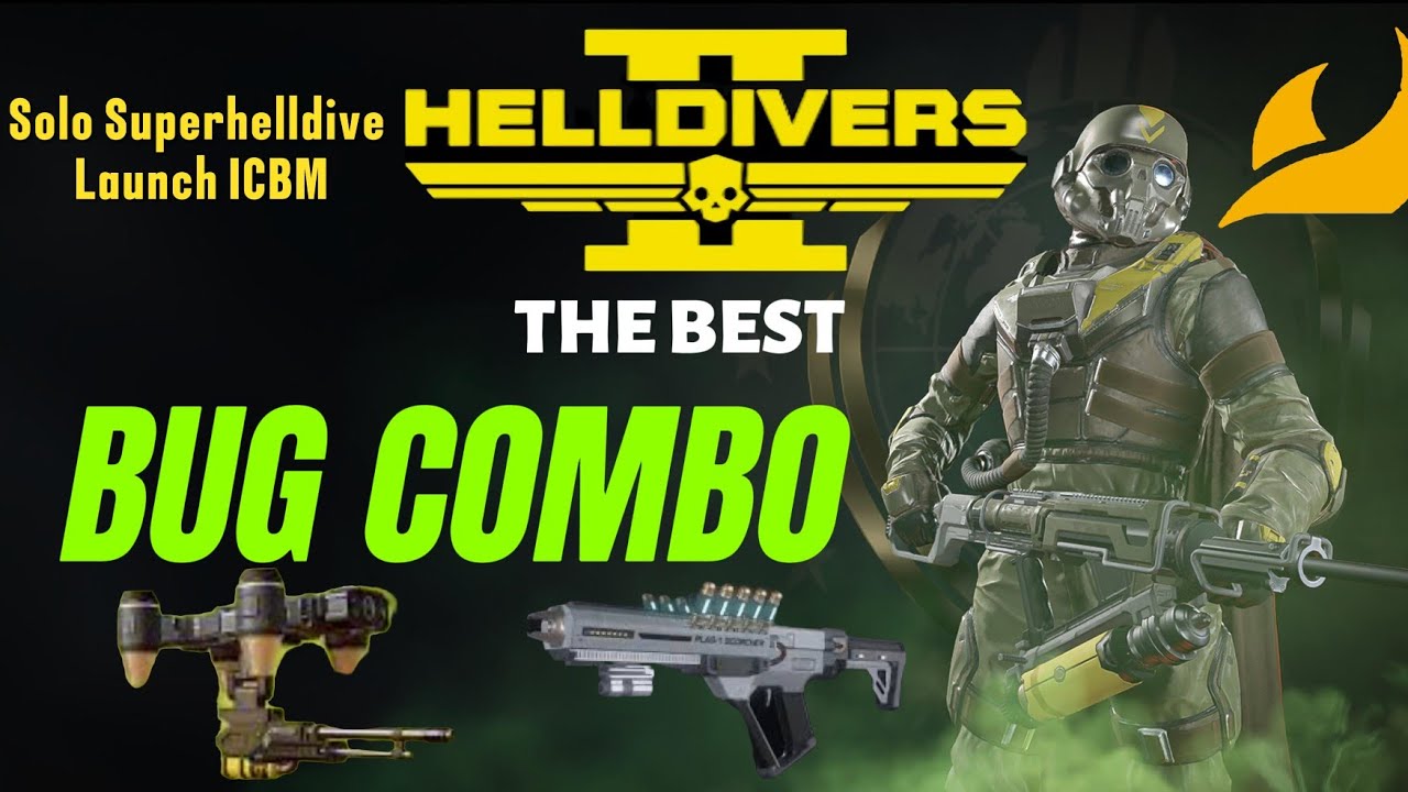 Helldivers 2 - The Best Bug Combo (Solo Super Helldive) - YouTube