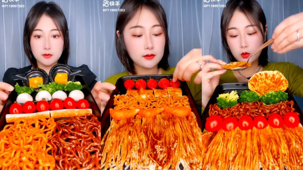 MAKAN DENGAN RAPIH PART.2🍱🤤 SATISFYING BANGET😍🥰 - YouTube
