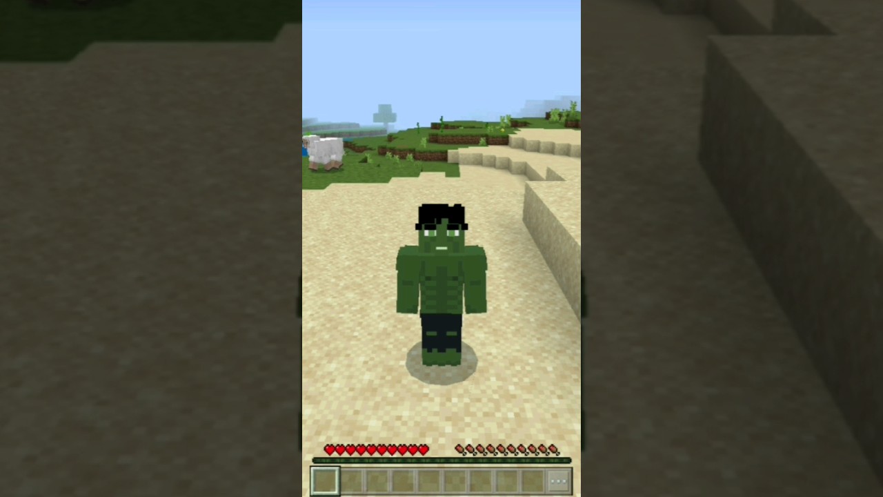 NOOB BECOME HULK😂😂 #minecraft #shorts - YouTube