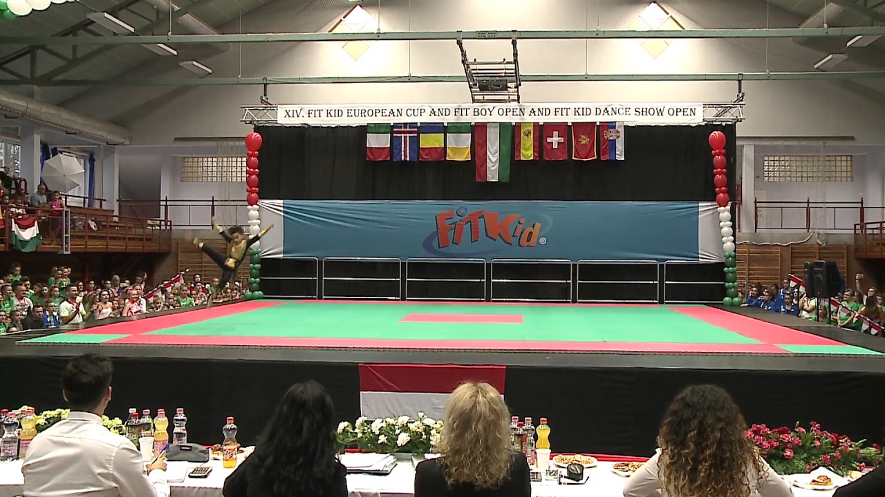 Jared Kinsey XIV. Fit Kid European Championship, Hungary, 2016 - YouTube