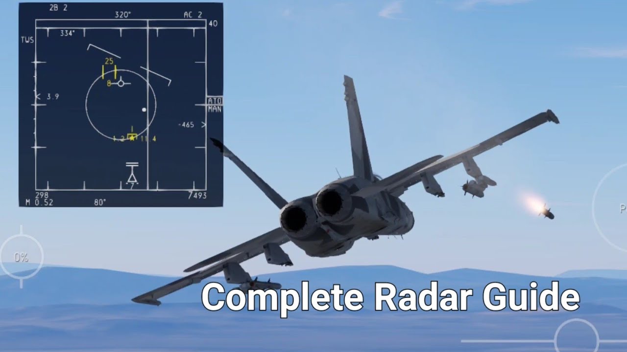 Complete F/A-18 Radar Guide in Carrier Landing HD! 100 Subs Special ...