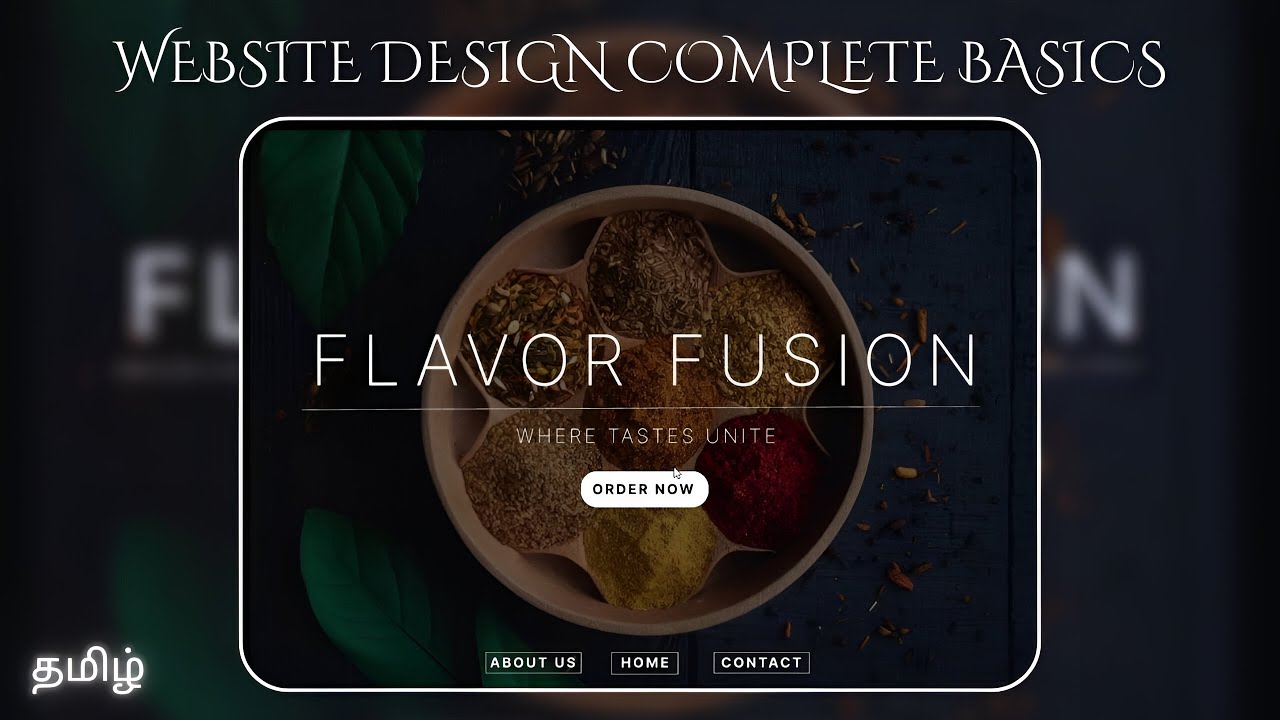 Figma Basics Tamil | How To Create Website For Free | Figma Tutorial ...