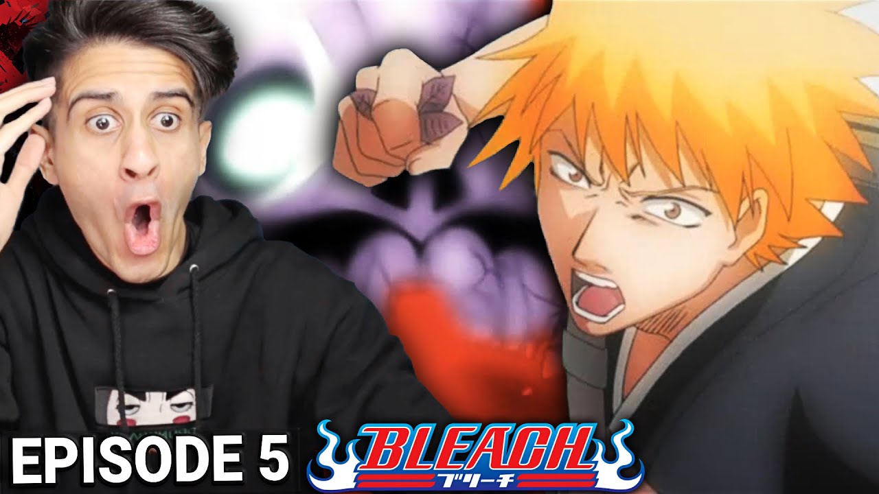 ICHIGO IS SCARY! BLEACH EPISODE 5 REACTION - YouTube