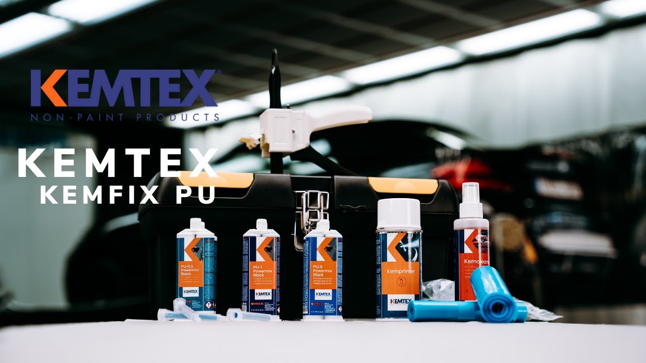 KEMTEX KEMFIX BUMPER AND PLASTC REPAIR ENGLISH - YouTube