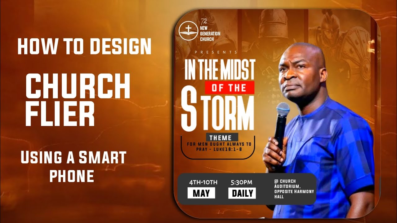 Crafting Eye-Catching Church Program Flyers: Expert Tips and Techniques ...