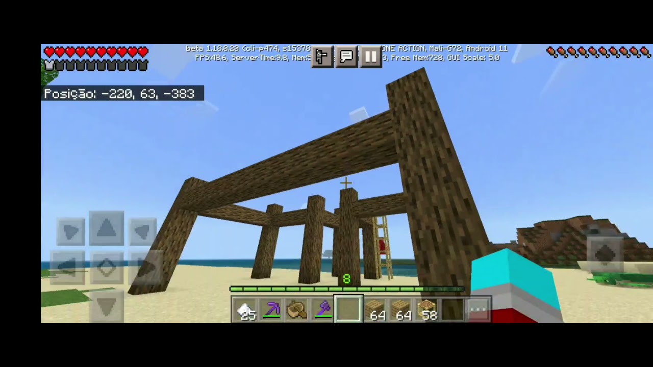 Minecraft contruções ep 2 construindo minha - YouTube